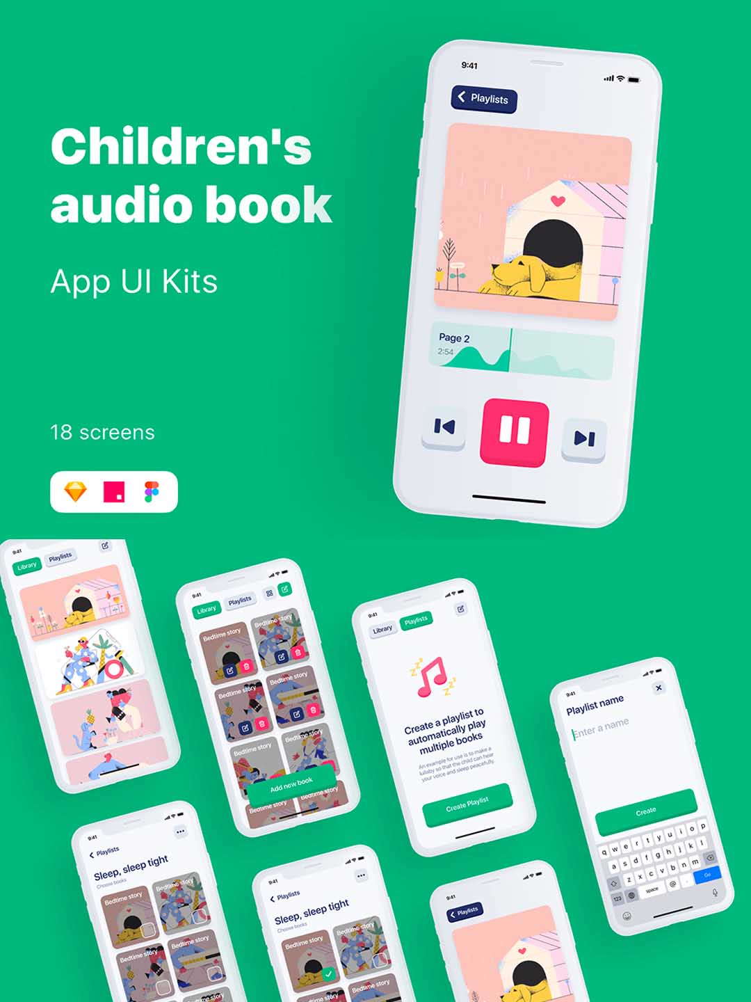高保真家政服务平台APP UI设计素材sketch，xd，figma，psd源文件