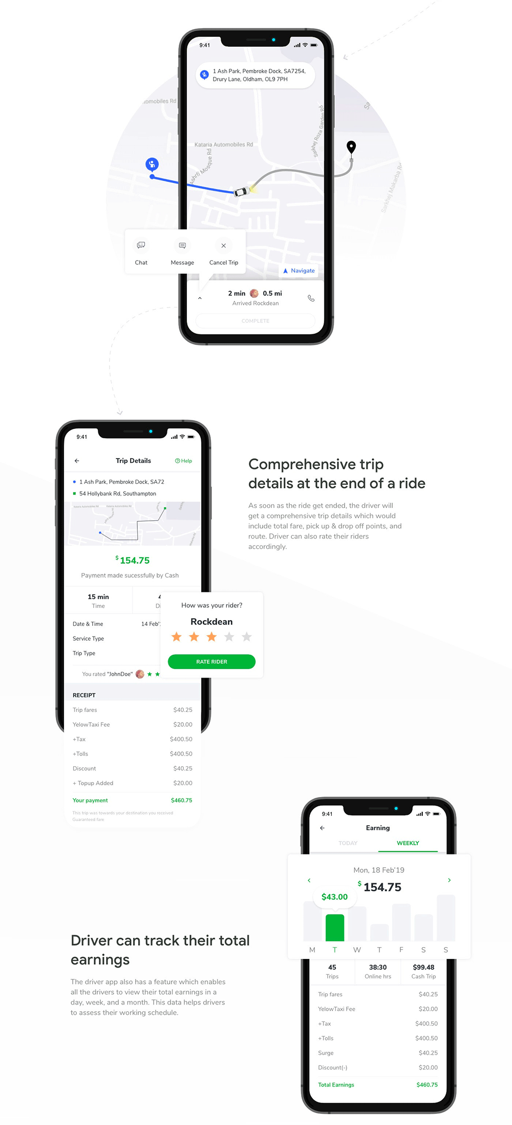 出租车、滴滴、Uber类似的成套打车app uikit,XD资源下载