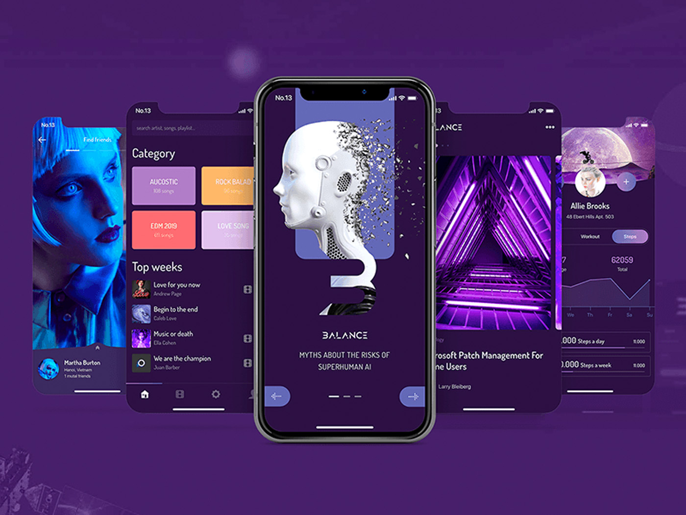 10个卡片样式UI界面源文件下载，Card UI sketch源文件下载